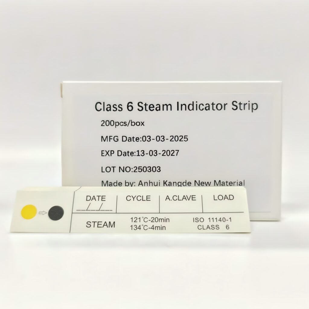 Sterilization Monitoring System Class 6/Type 6 Chemical Steam Indicator ...